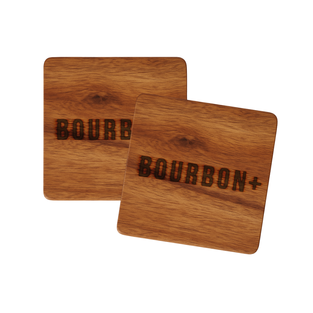Bourbon+ Coaster Set – Bourbon Plus